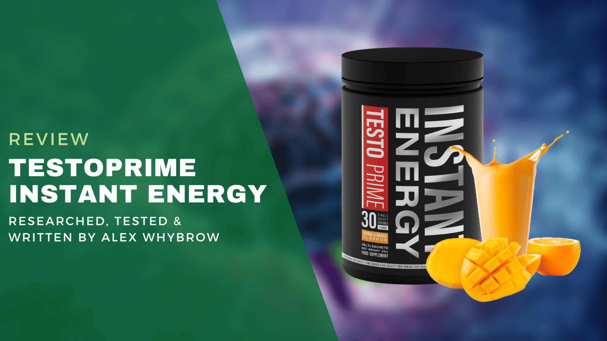 TestoPrime Instant Energy Review - The Drink Of Champions?